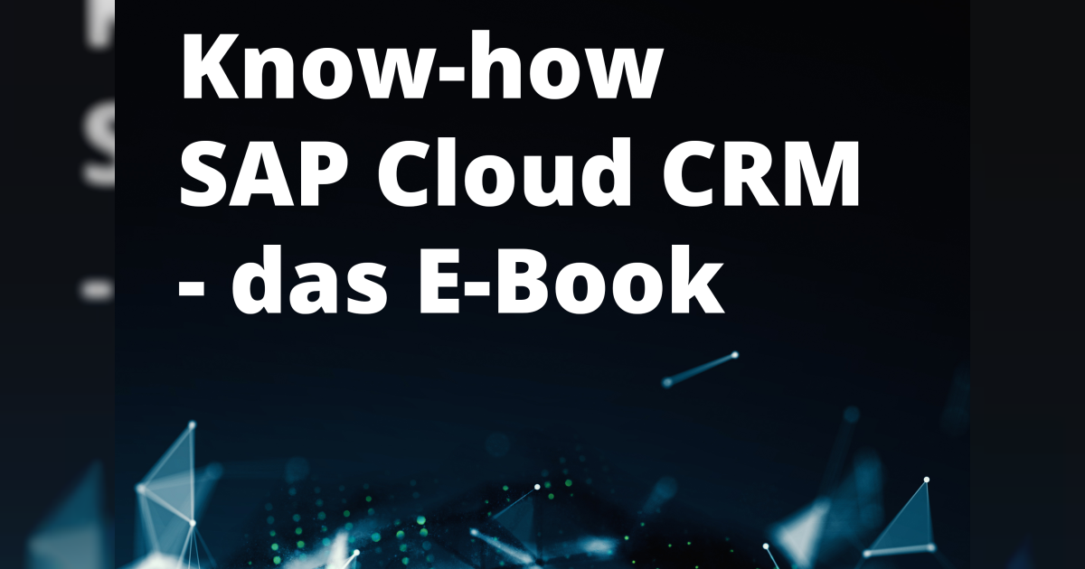 Knowhow SAP Cloud CRM - Das E-Book